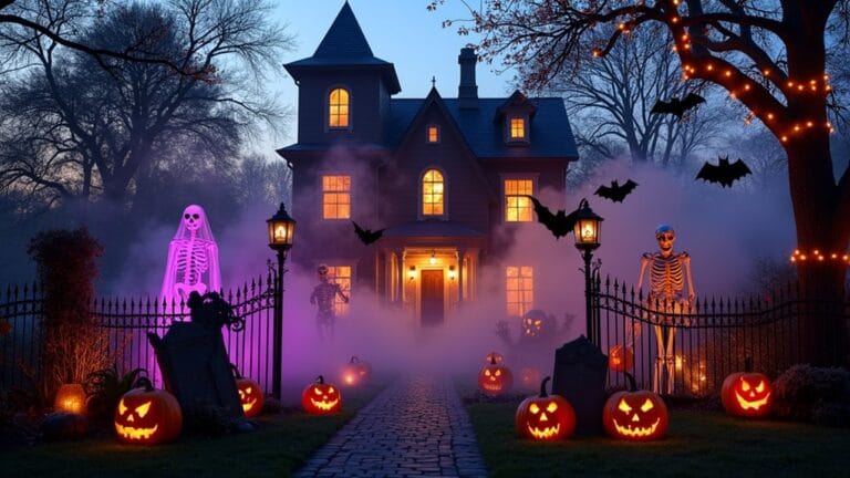 23+ Dramatic Halloween Yard Displays For Maximum Curb Appeal